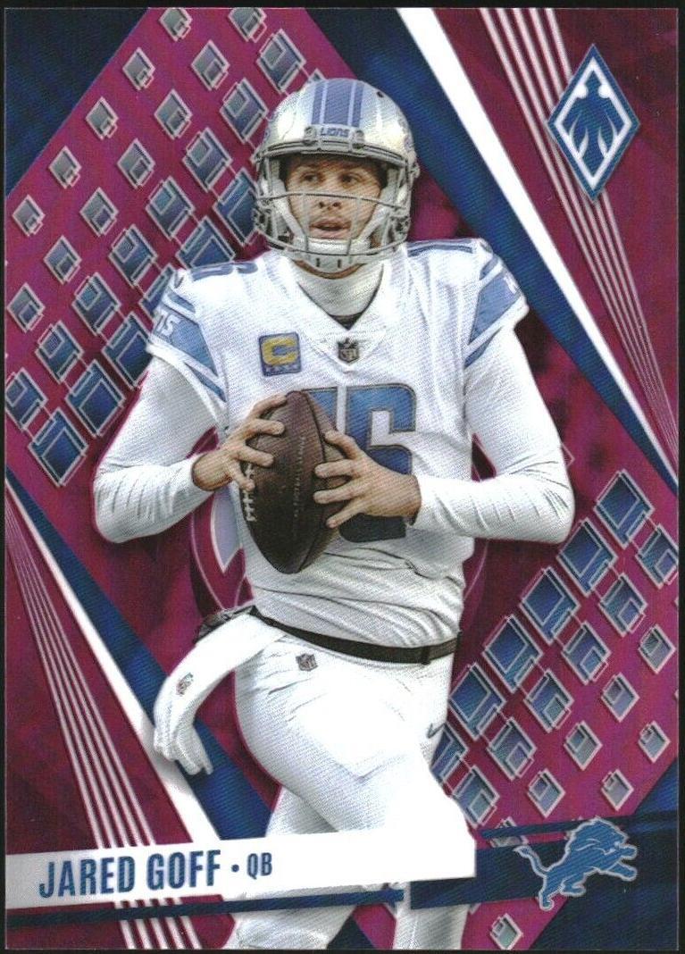 2023 Panini Phoenix - Jared Goff #27 Pink /175 for sale online | eBay