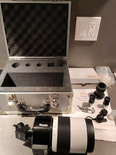 meade telescope 97 Series 3.5 1000mm Or18mm L, Ma25mm, Solar Filter | eBay