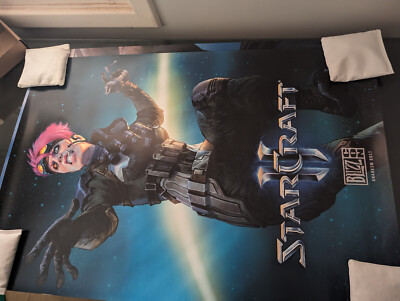 Big Poster 2017 Blizzard Official Mira Han Starcraft 2 | eBay