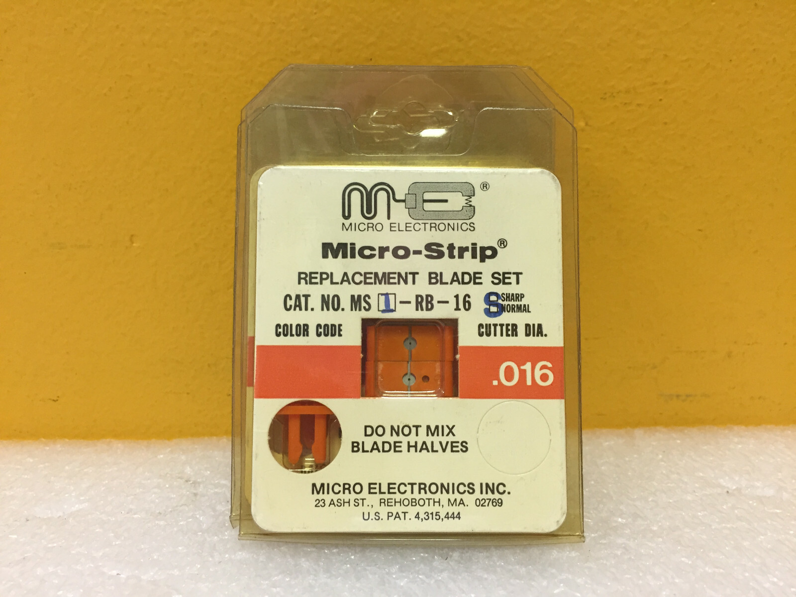 Micro Electronics MS1-RB-16S (Lot of 5) Replacement Blade Set. New! | eBay