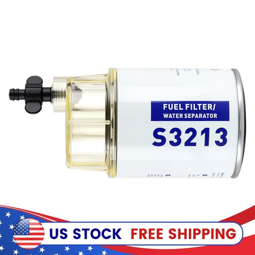 S3213 Fuel Filter Water Separator with Bowl for Marine Outboard Motor ...