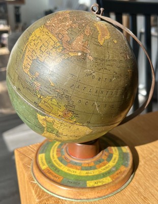 Globes - Metal World Globe