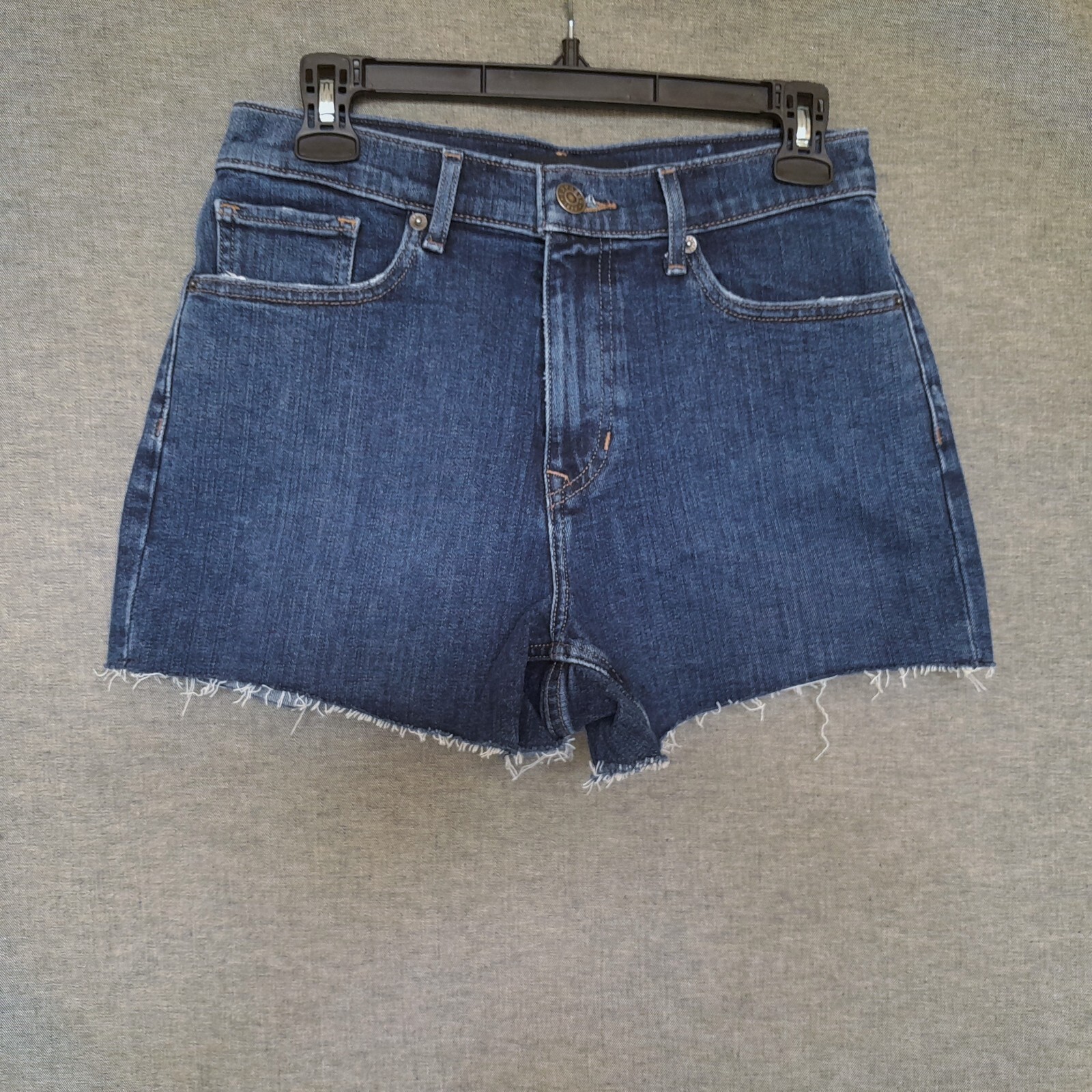 Women's Express High Rise Cut-Offs Shorts Size 4 Stre… - Gem