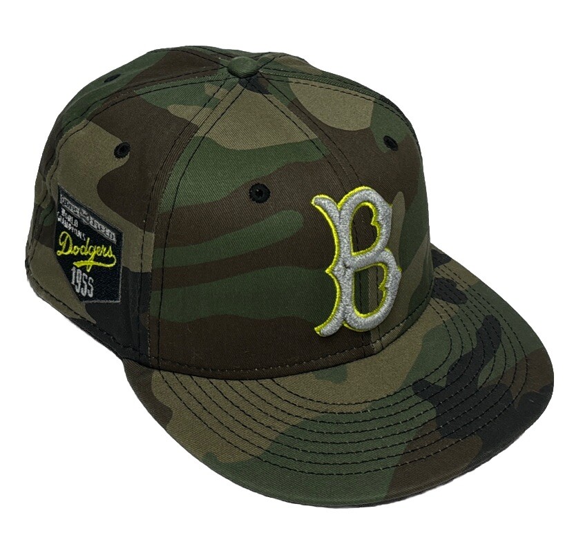 New Era 59Fifty Brooklyn Dodgers 1955 World Champions Camo New Era 59Fifty Brooklyn Dodgers 1955 World Champions Camo