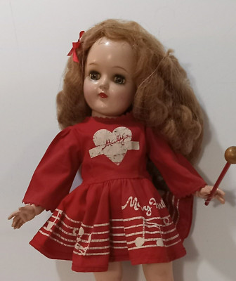 Vintage 1950's 16" Ideal Toni Mary Hartline P-91 Doll Orig Costume ...