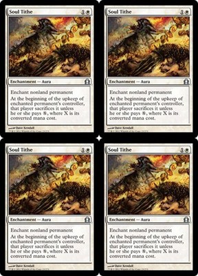 MTG - 4x SOUL TITHE - Return to Ravnica (U) | eBay