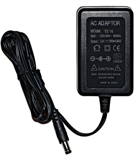 AC ADAPTOR Power Supply YS16 Charger 3.3V 2000mA(MAX) 5.5*2.5MM | eBay