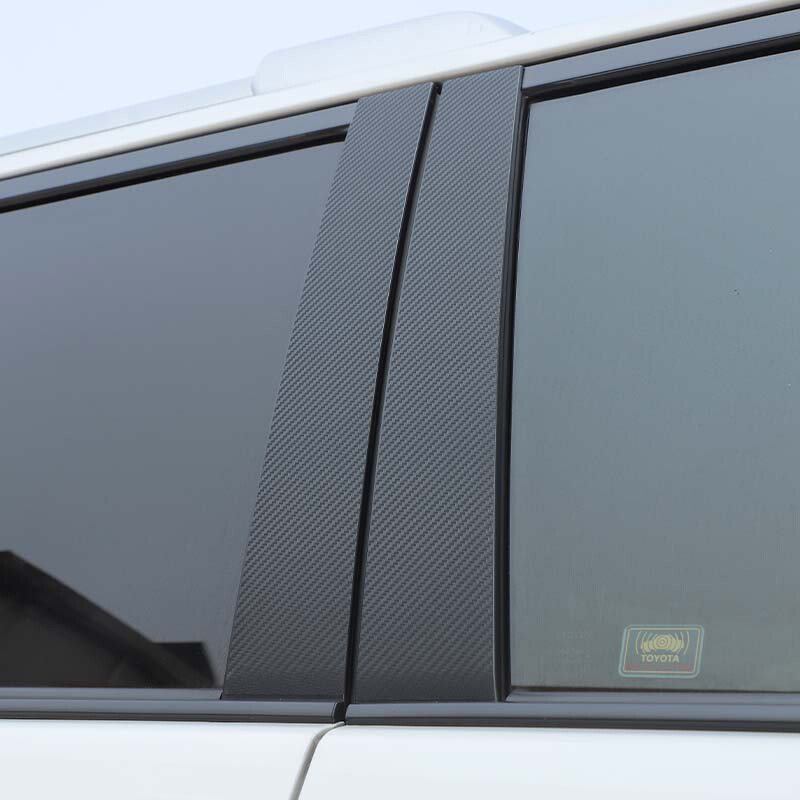 Door Window Pillar Post Trim Cover For 4Runner 2010+ Accessories Carbon ...