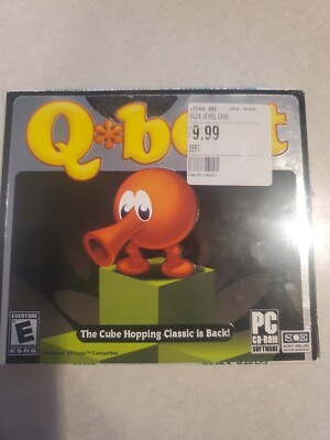 Q*BERT PC Game 2005 WINDOWS XP Vista - New- Opened Package ...