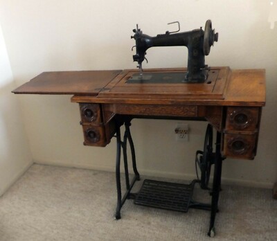 VINTAGE EXTREMELY RARE WHEELER AND WILSON SEWING MACHINE NO. 9 | eBay
