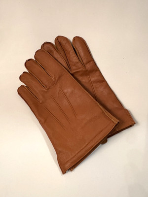 J. Crew lined tan leather gloves | eBay