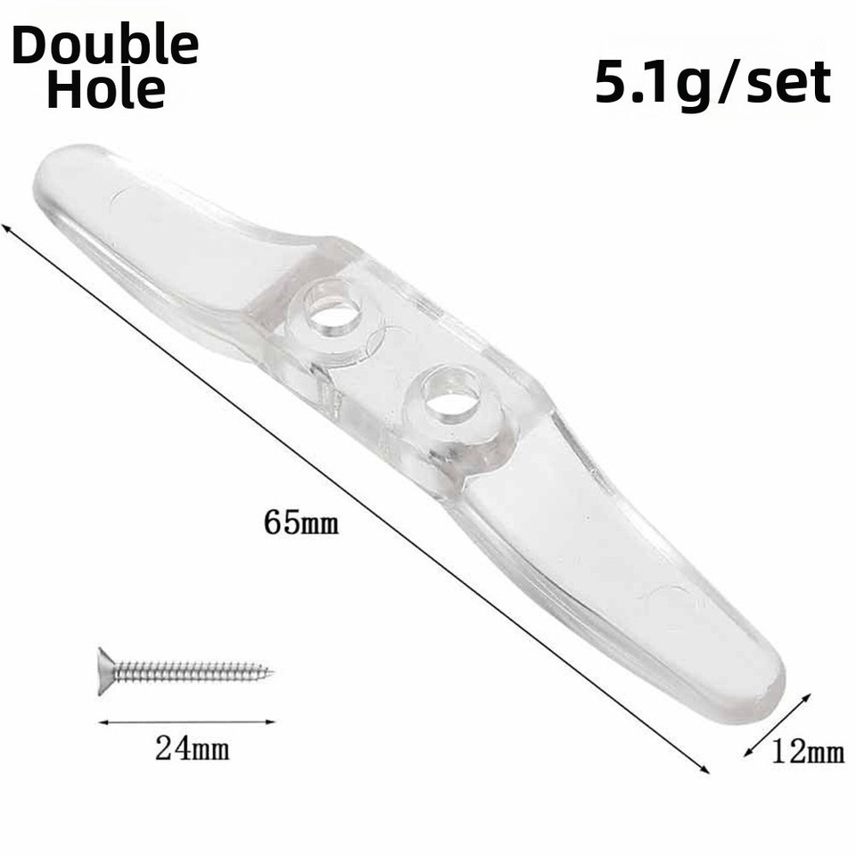 Clear Cord Clips for Blinds 12 Pack Cable Cleats Rope Organizers With ...