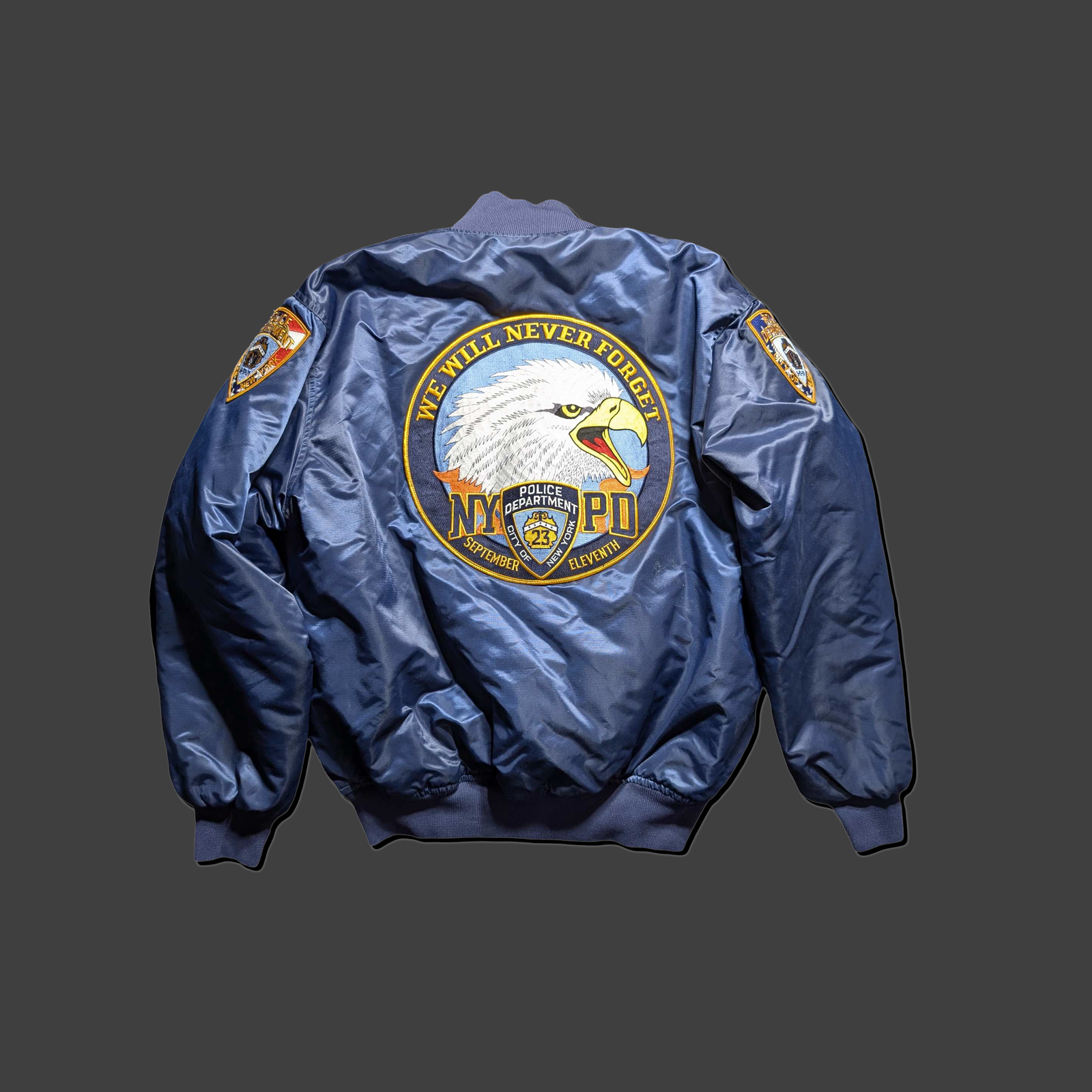 Vintage Large The Game NYPD 911 Jacket Size Large BlueのeBay公認海外通販｜セカイモン