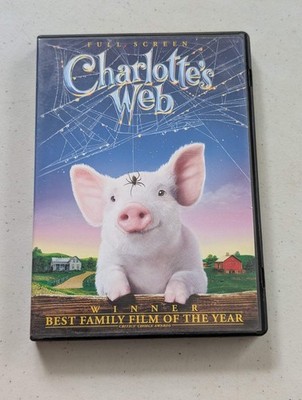 Charlotte's Web (DVD, 2006, G) Dakota Fanning, Julia Roberts (voice ...