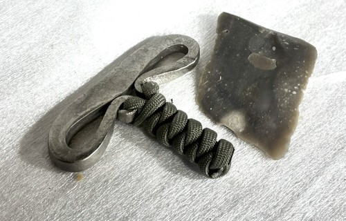 Hand Forged English Flint and Steel Fire Starting Kit, Hinged Tin | eBay