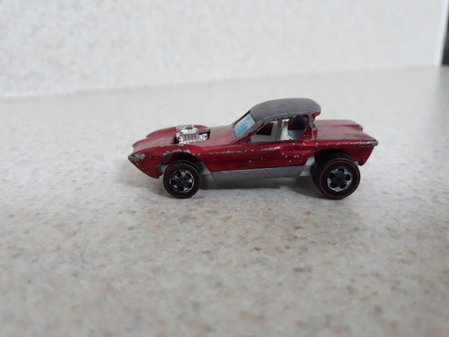 Vintage 1968 Hot Wheels Redline Python Red With White Interior HK | eBay