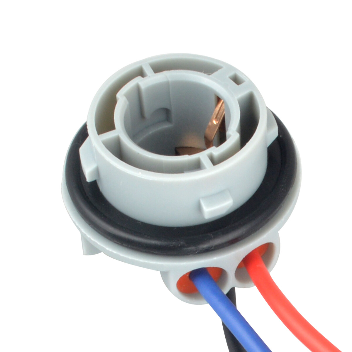 2Pack 1157 2357 LED Pig Tail Plug Stop Brake Turn Light Bulb Socket ...