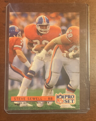 1992 Pro Set Steve Sewell #160 | eBay