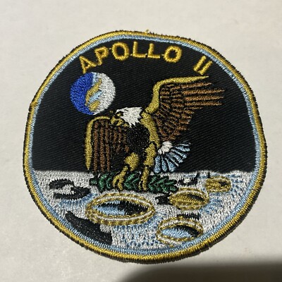 NASA Apollo 11 Patch 2 5/8" FREE SH | eBay
