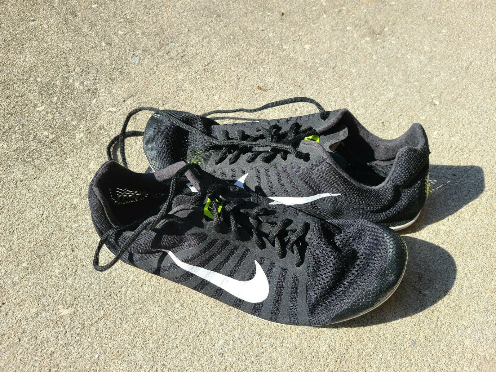 Nike Racing shoes 819164017 Black White Size 12 Men's… - Gem