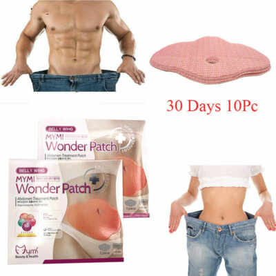 UNISEX Belly MYMI Wonder Patch Fat Burner Slimming Patch Weight Loss 5 ...
