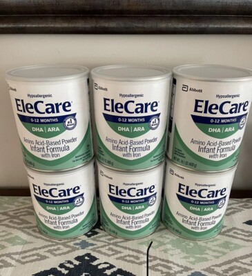 6 Cans Elecare Infant Formula 14.1oz Exp 2026 FAST SHIPPING | eBay