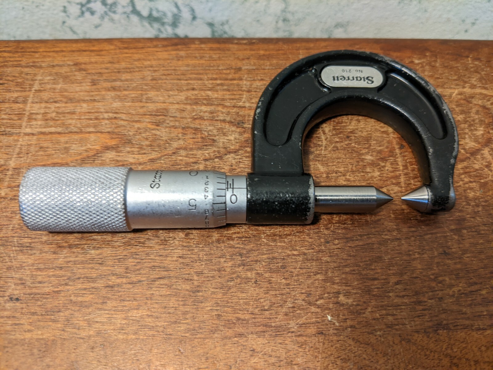 STARRETT THREAD COMPARATOR MICROMETER NO 210 | eBay