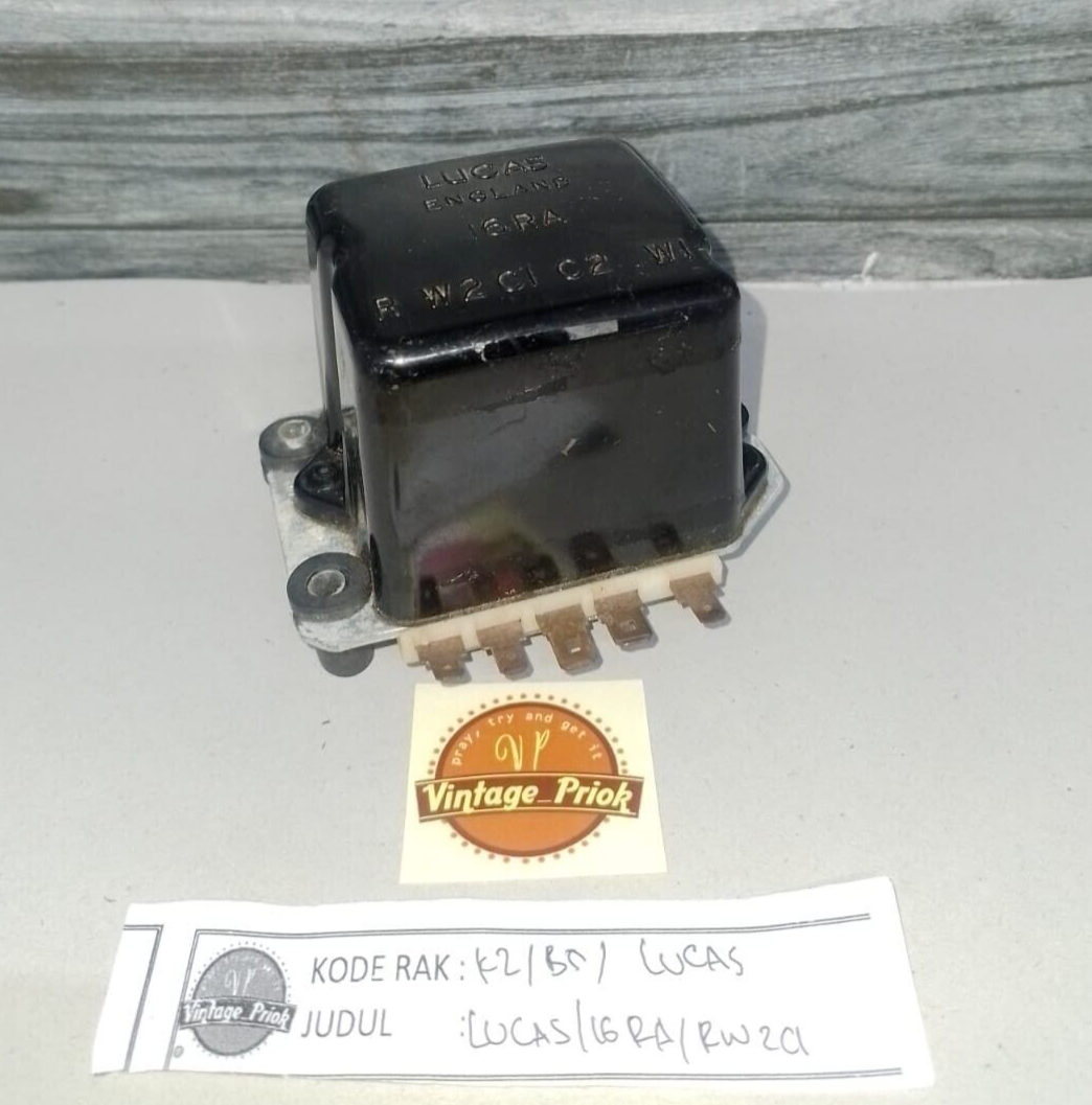 Genuine Lucas 16RA 12v Regulator Morris, Triumph, Stag, Jag, Etc ...