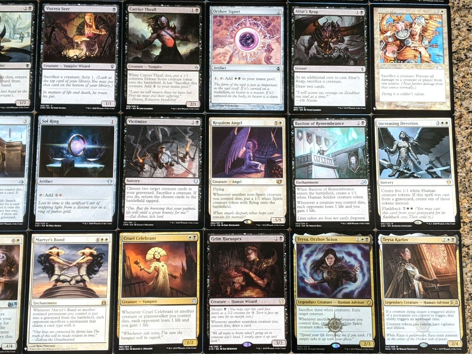 ***Custom Commander Deck*** Teysa Karlov - Aristocrat - EDH Mtg Magic ...