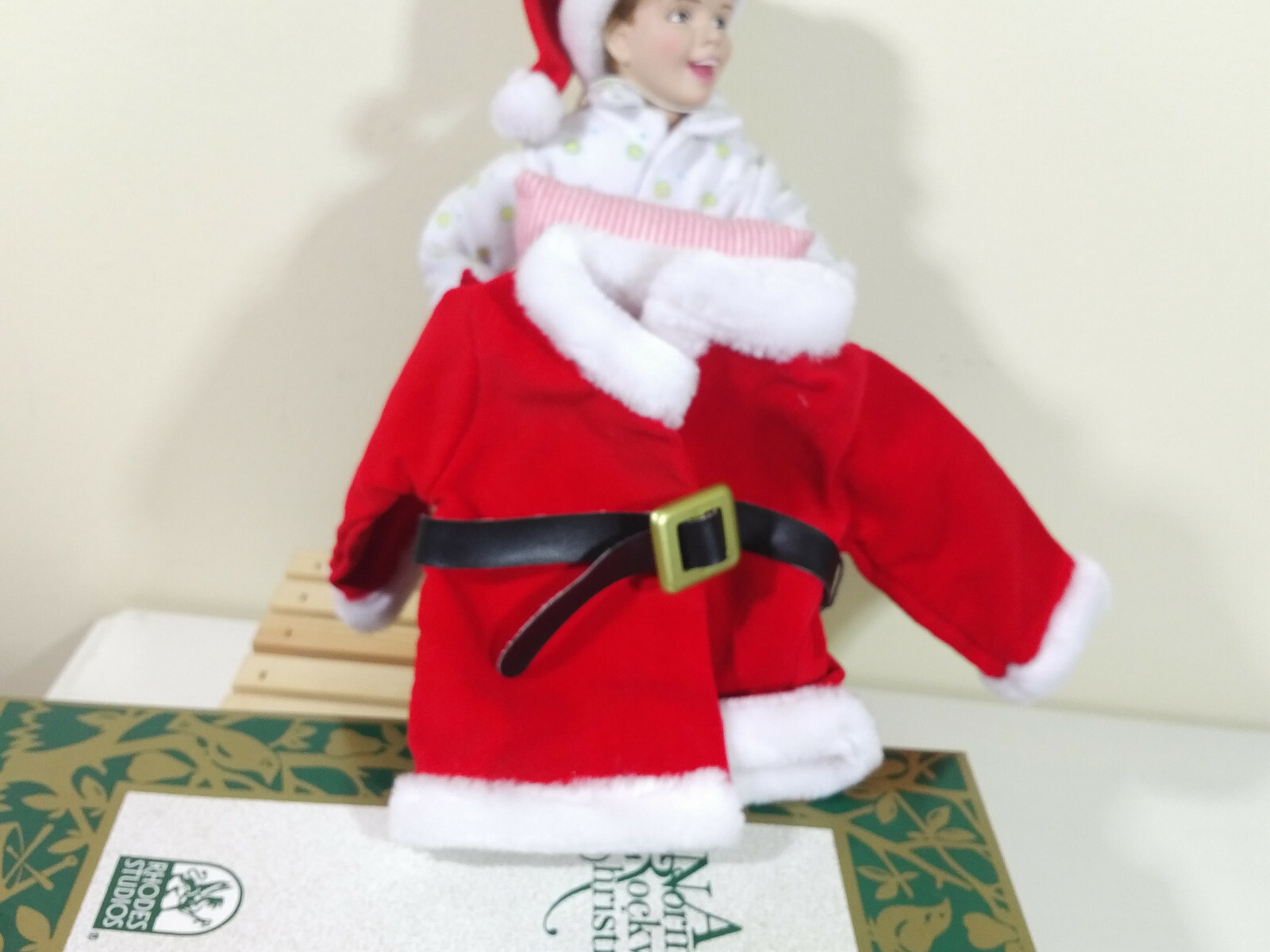 Norman Rockwell "Scotty Plays Santa " Doll IOB | eBay