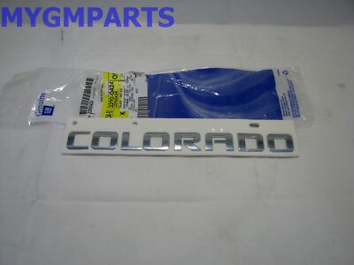 CHEVY "COLORADO" CHROME DOOR / TAILGATE EMBLEM 2015-2017 NEW OEM ...