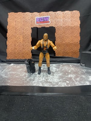 WWE ELITE TAZ ECW CUSTOM MATTEL FIGURE & Vest HAND PAINTED FULLY SEALED ...