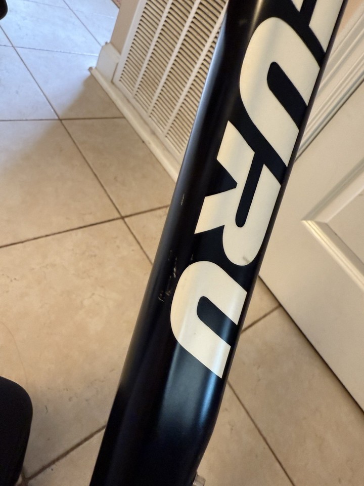Guru Flite 47cm Rim Brake Road Bike Frame 700c Gloss Black Aluminum | eBay