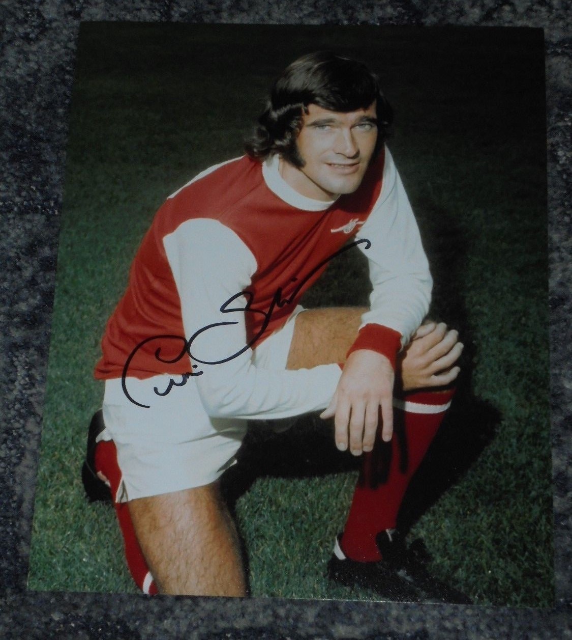 PETER STOREY - ARSENAL FOOTBALLER - 10x8 PHOTO SIGNED - (13) | eBay