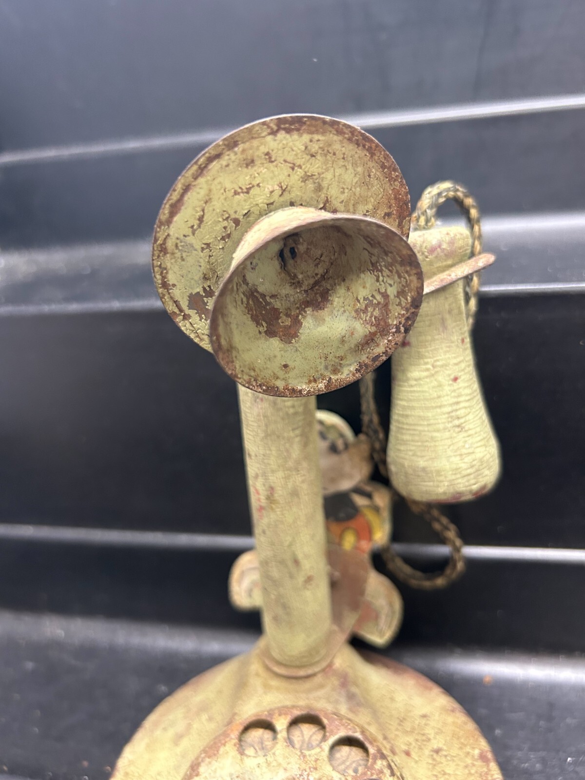 Vintage RARE Mickey Mouse Candlestick Telephone Toy | eBay