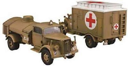 Fujimi Model 1/72 Military German Army 3t Truck Rescue/Fuel Refueling ...