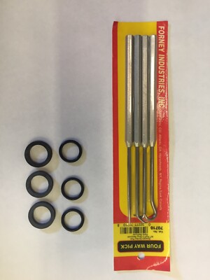 3 Sets FORKLIFT PROPANE CYLINDER TANK COUPLER Gaskets VALVE O-RING LPG ...