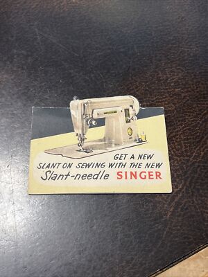Vintage Sewing Kit Premium Slant Needle Singer Sewing Machines | eBay