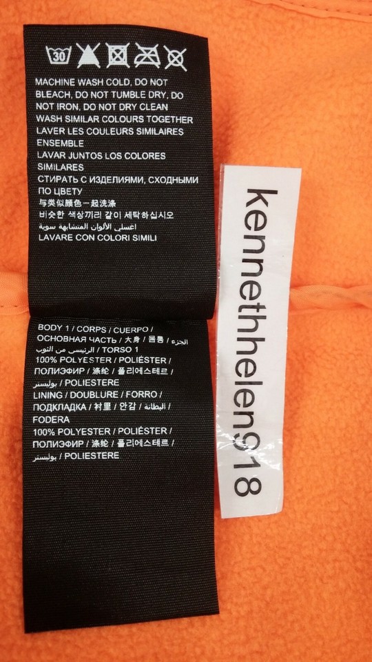 SUPERDRY WINDTREKKER JACKET COAT BLACK FLURO ORANGE MENS SIZE LARGE | eBay