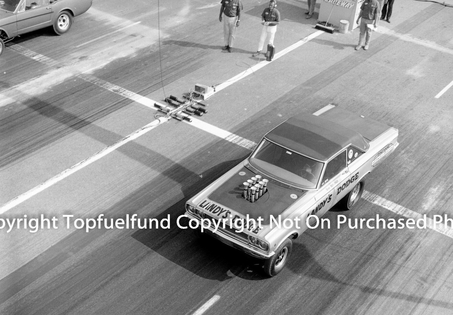 Dick Landy Landy's Dodge 8x12 NHRA Pro Stock Photo Ladder Shot | eBay