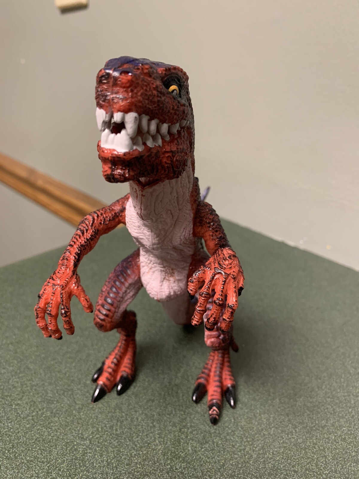Vintage 1998 Razor Fang Baby Godzilla 6" Trendmasters Red Action Figure ...