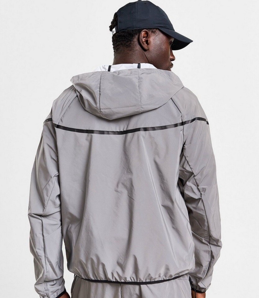 Nike Tech Men's Woven Flash Reflective Jacket FZ7585-035 Large NEW WITH ...