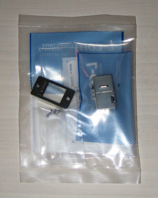 L-com Ecf504-sc6 CONNECTIVITY Shielded Rj45 Panel Coupler Kit LCOM for ...