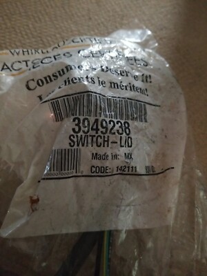 Whirlpool 3949238 Washer Machine Lid Switch | eBay