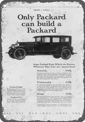 METAL SIGN - 1924 Packard Vintage Ad 01 - Old Retro Rusty Look | eBay