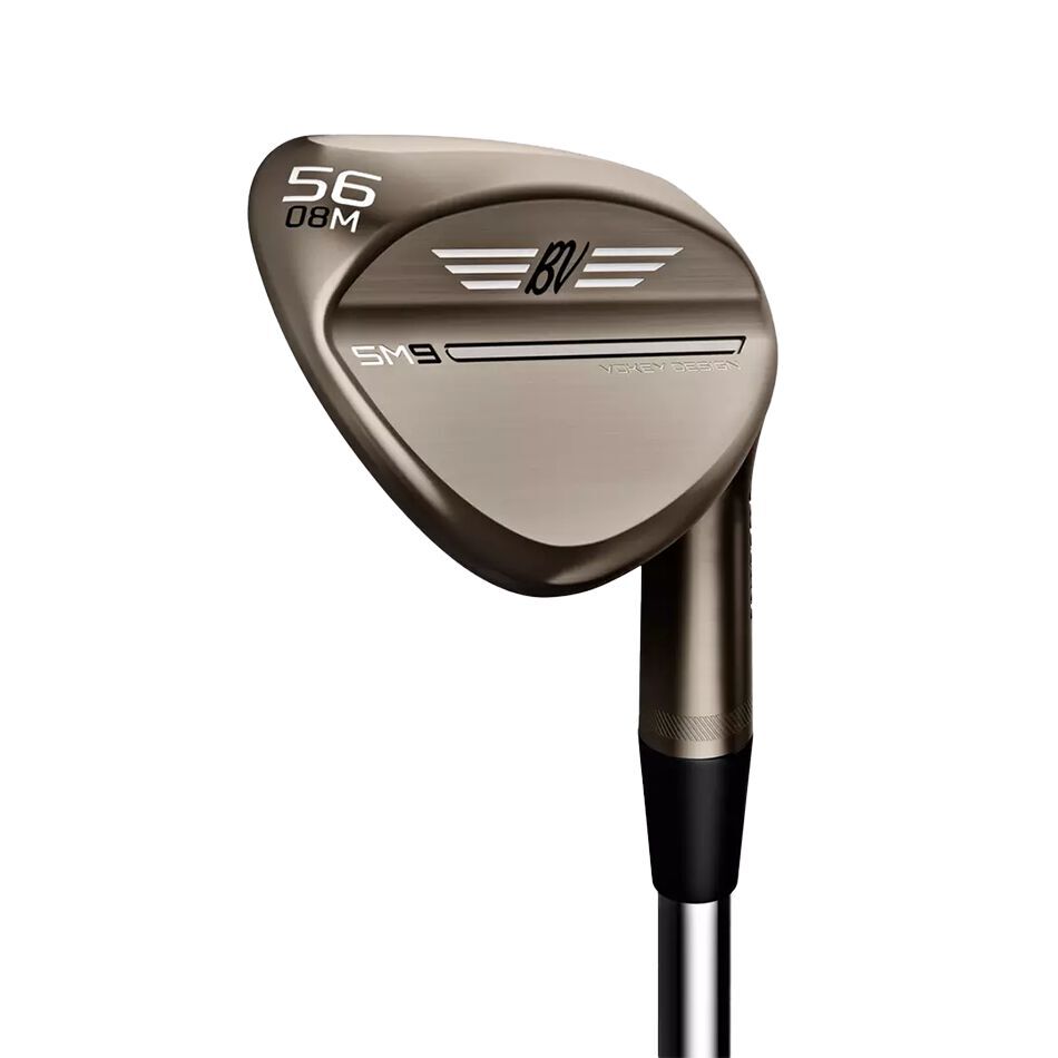 TITLEIST VOKEY SM9 BRUSHED STEEL SAND WEDGE 56°-14° (BOUNCE) F GRIND ...