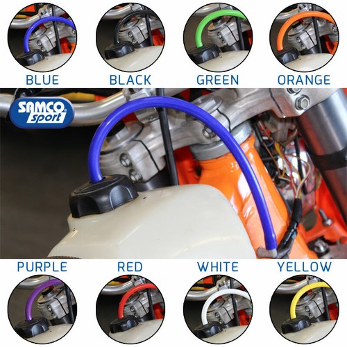 Motocross Fuel Petrol Tank Cap Vent Breather Hose Samco Sport Silicone ...