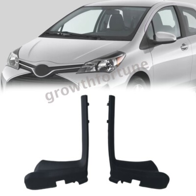 Pair Front Windshield Wiper Side Cowl Extension Cover For Toyota Yaris ...
