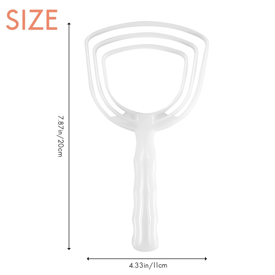 Meat Scraper Bone Dust Scraper Bone Scraper White Poly Scraper Bone ...