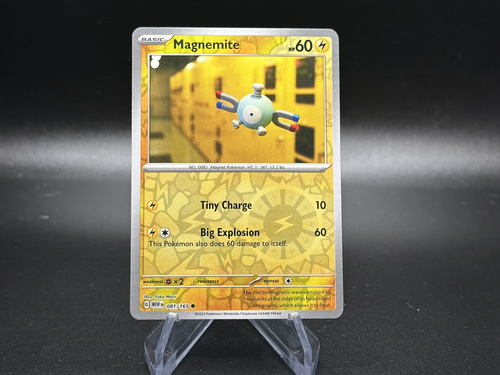 Magnemite - Reverse Holo - 081/165 Scarlet & Violet 151 - Pokémon TCG ...